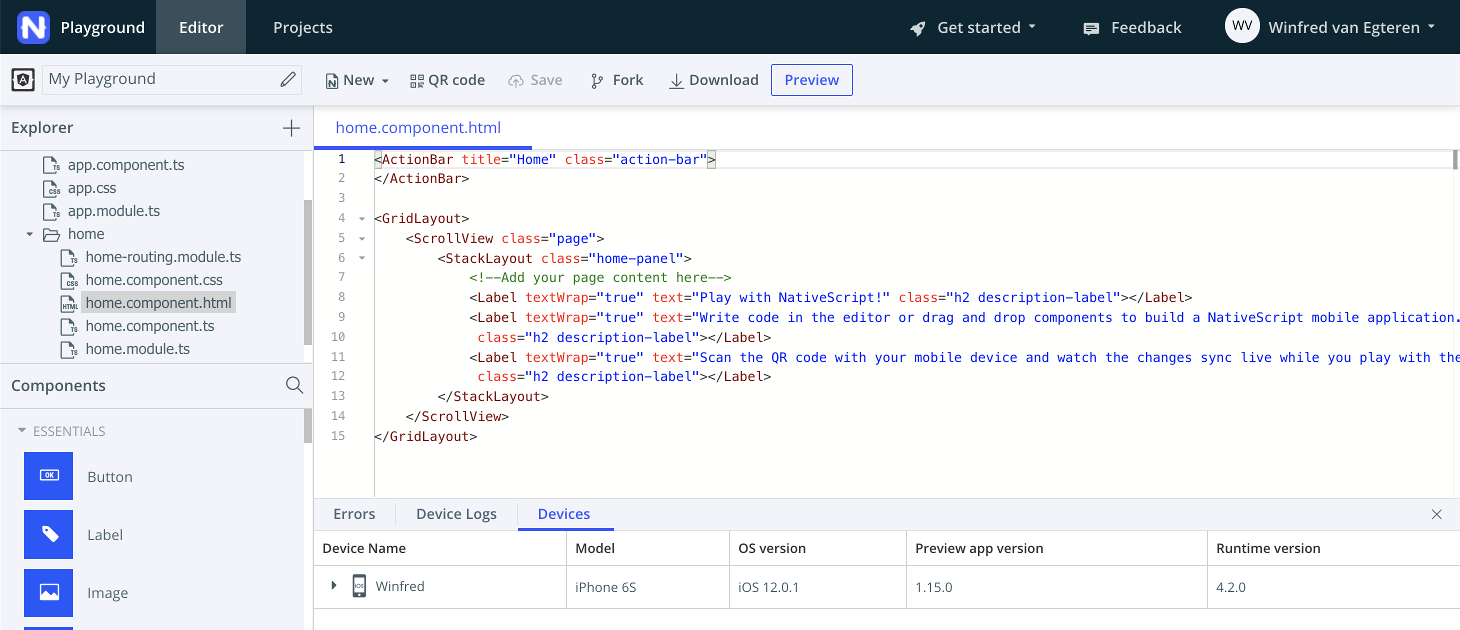 NativeScript Workshop